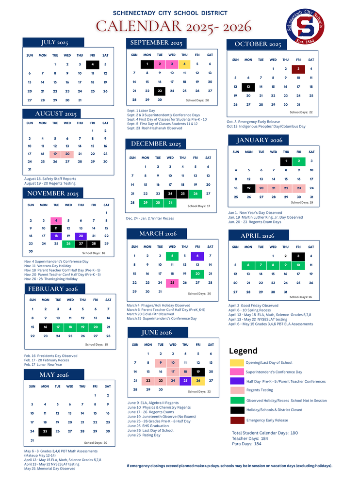 Danielle’s Class Schedules – Danielle's GED Class Page